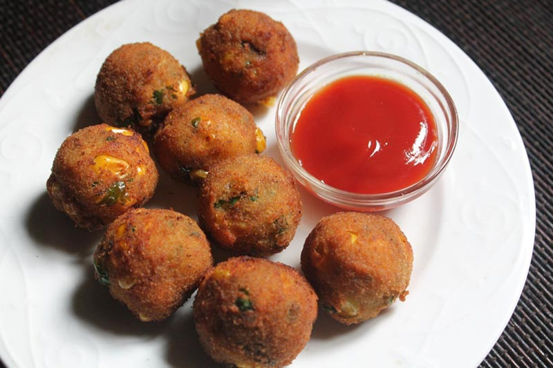 Corn Chilli Balls Producer & Supplier in Punjab India - Meat Masters